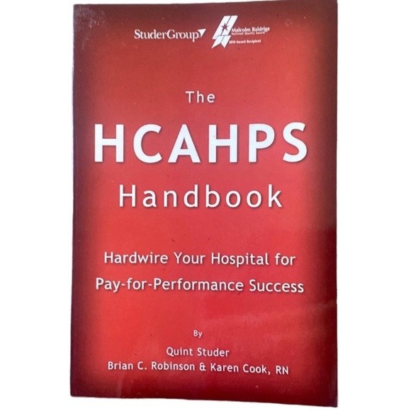 Other | Hcaphs Hospital Handbook Quint Studer | Poshmark